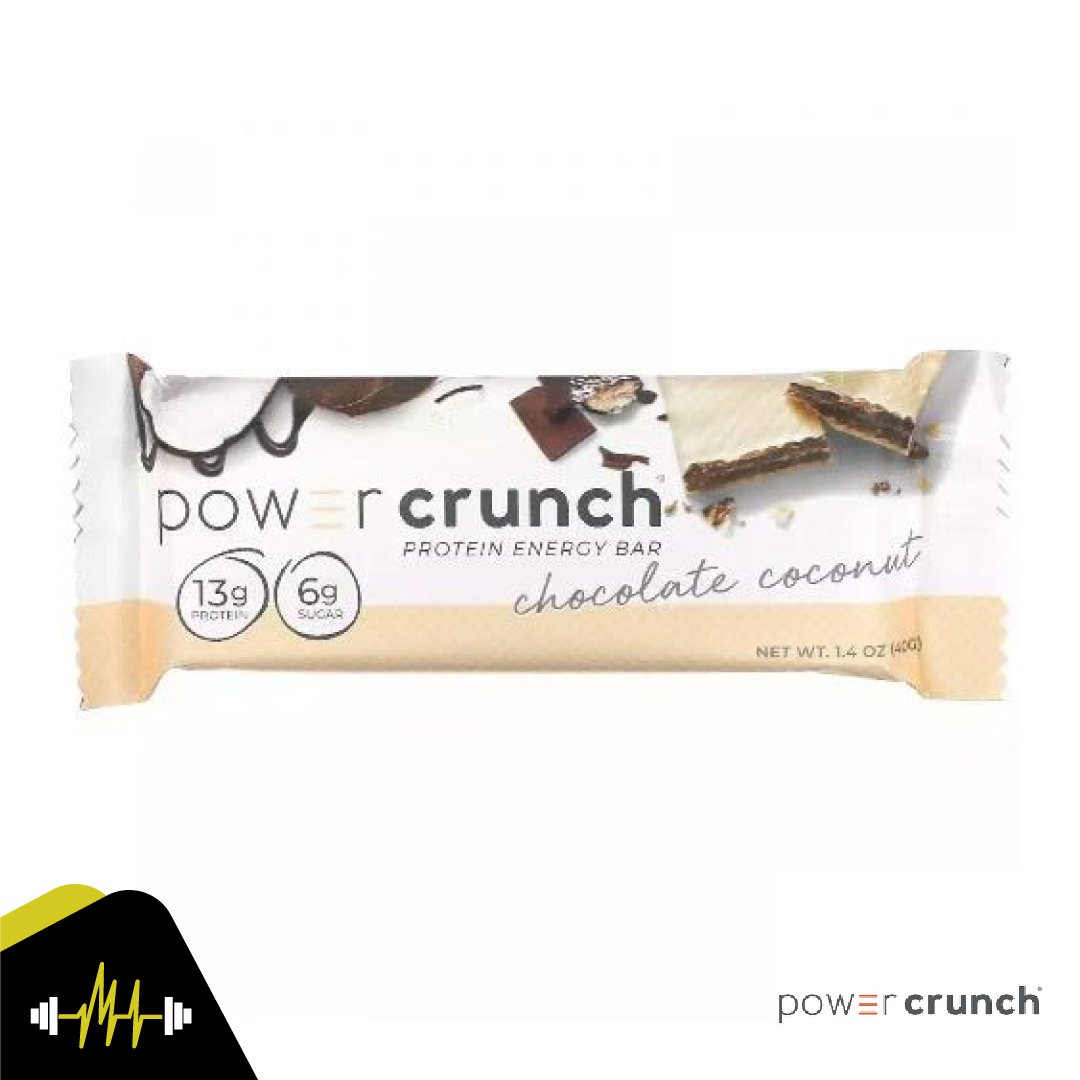 POWERCRUNCH PROTEIN ENERGY BAR CHOCOLATE COCONUT 40g – Tienda de ...