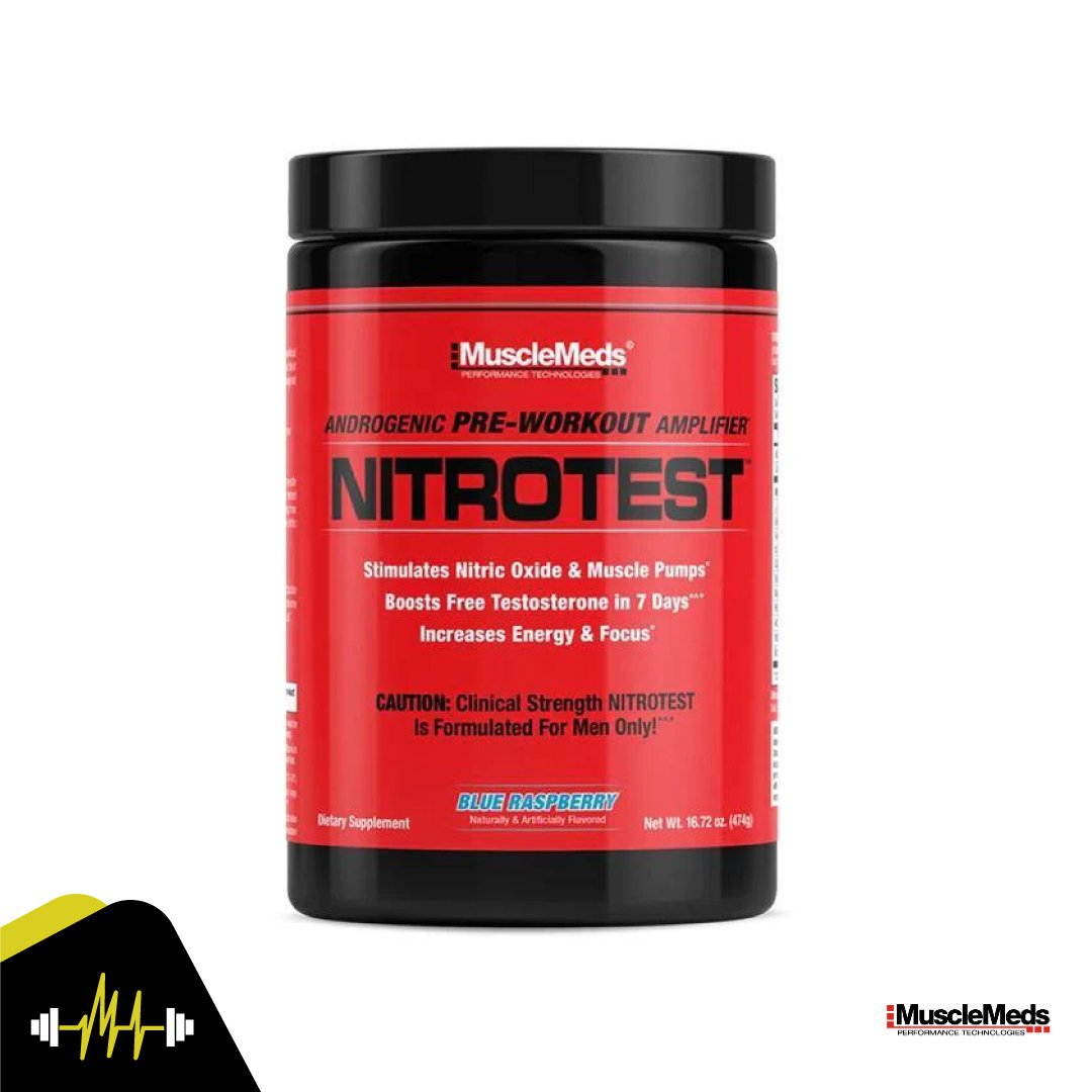 MUSCLEMEDS ANDROGENIC PREWORKOUT NITROTEST 30SERVI – Tienda de ...